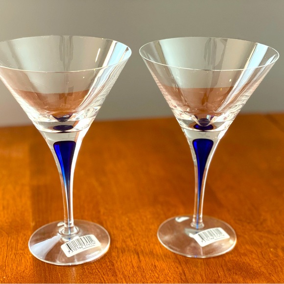 Orrefors Kostaboda | Dining | Set Of 2 Orrefors Sweden Crystal ...